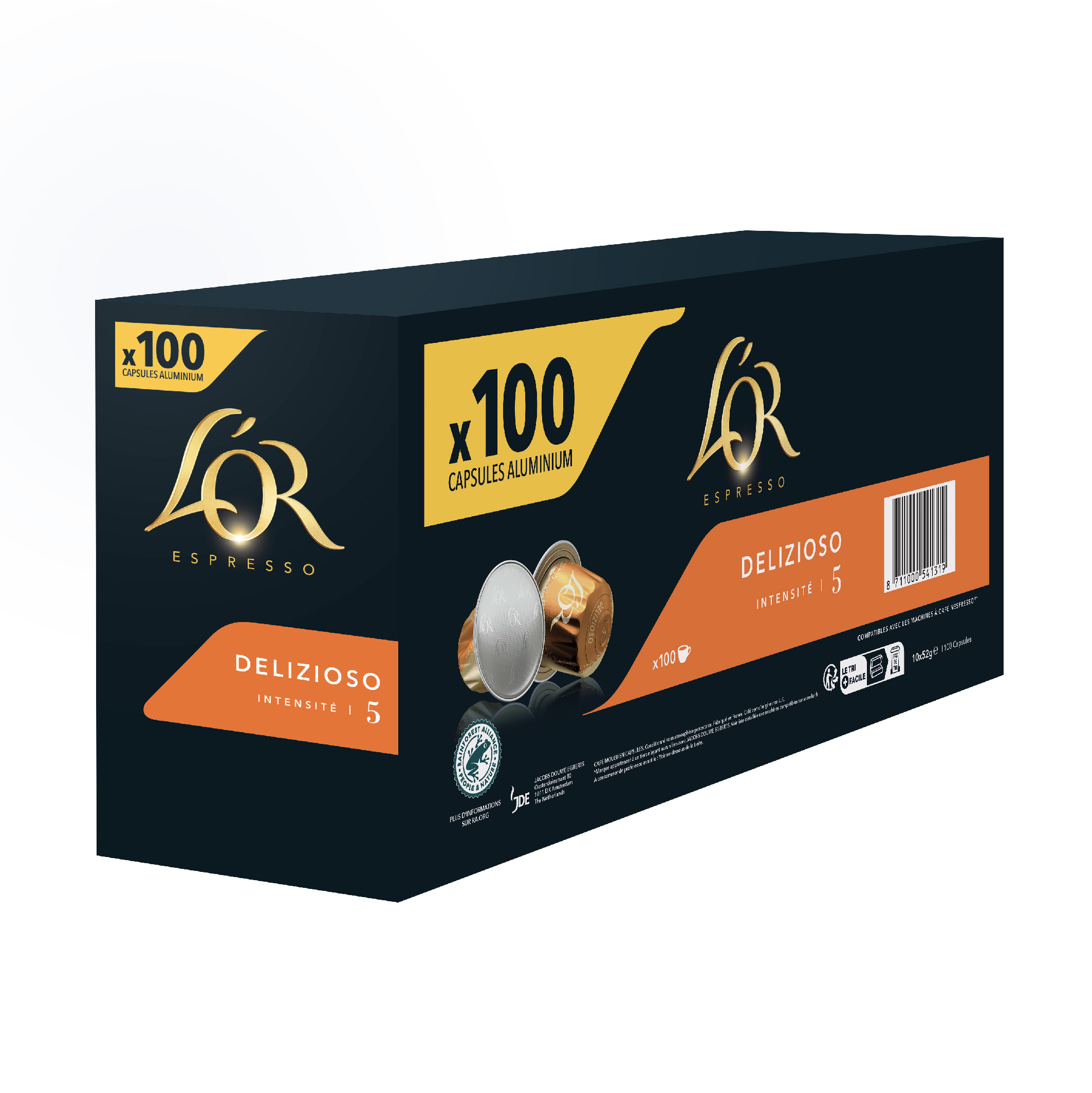 L'OR Espresso Delizioso x100 capsules